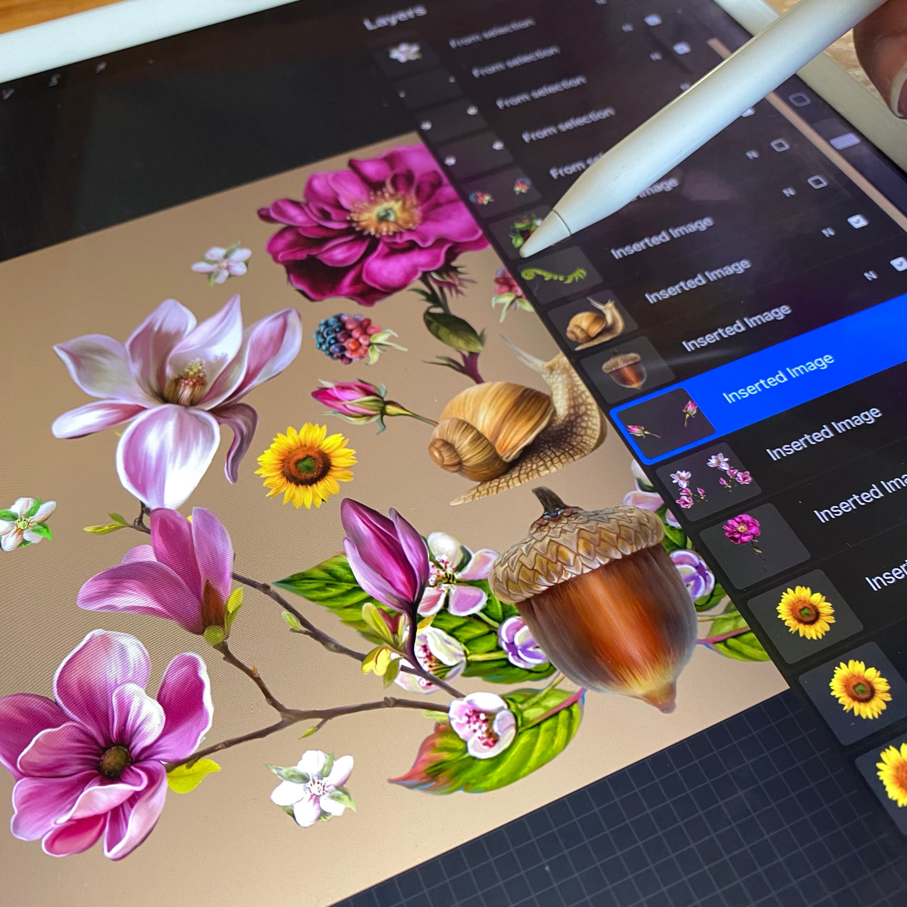 The Secret Garden Clip Art Bundle, Forest Animals Clip Art Set, Flower ...