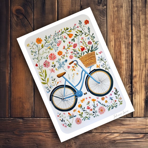 Summer Garden Folk Art Clip Art Vol.1, Folk Art T-shirt Design ...