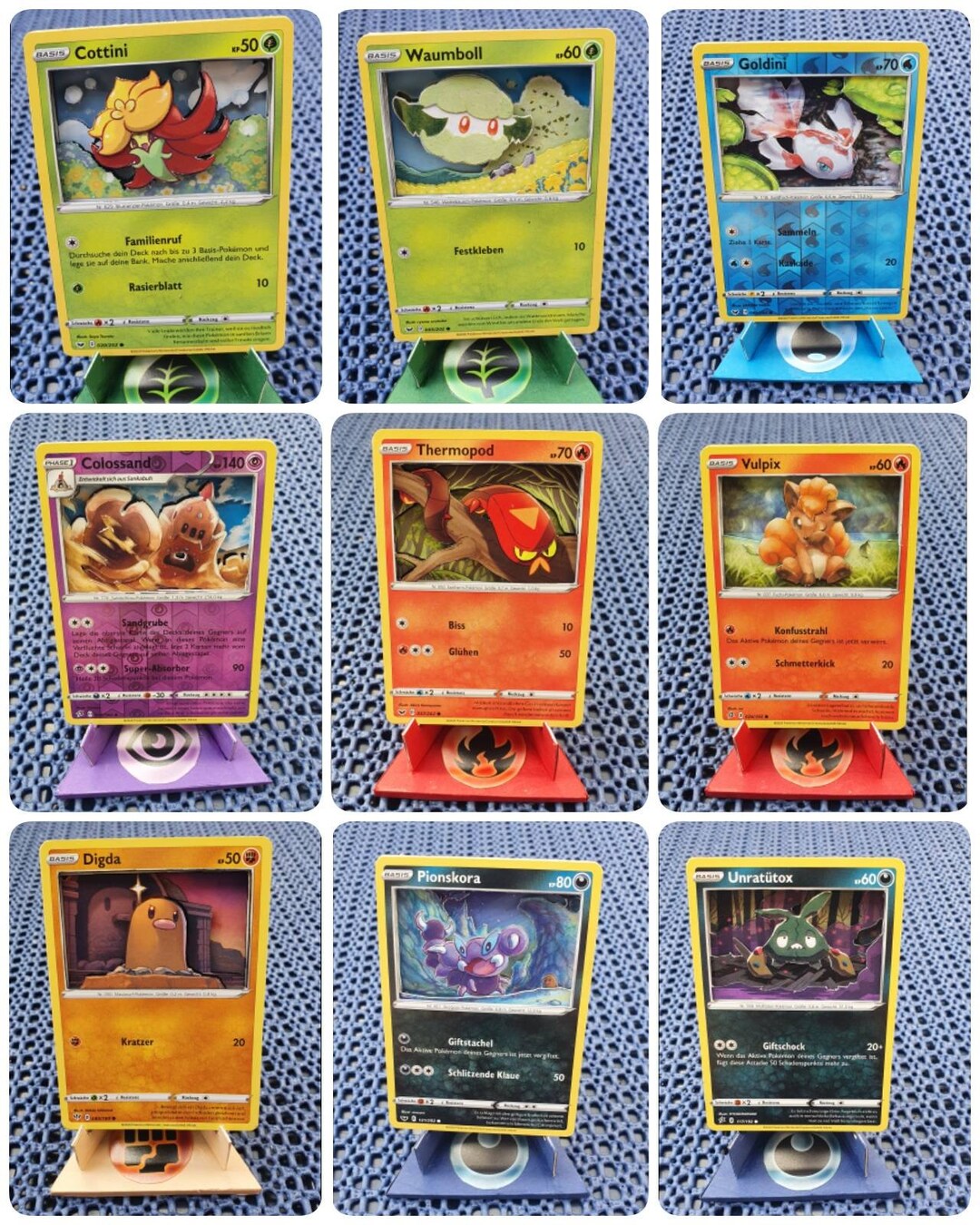 DIY 3D Cards / TCG Pokemon 3D Cards - Etsy