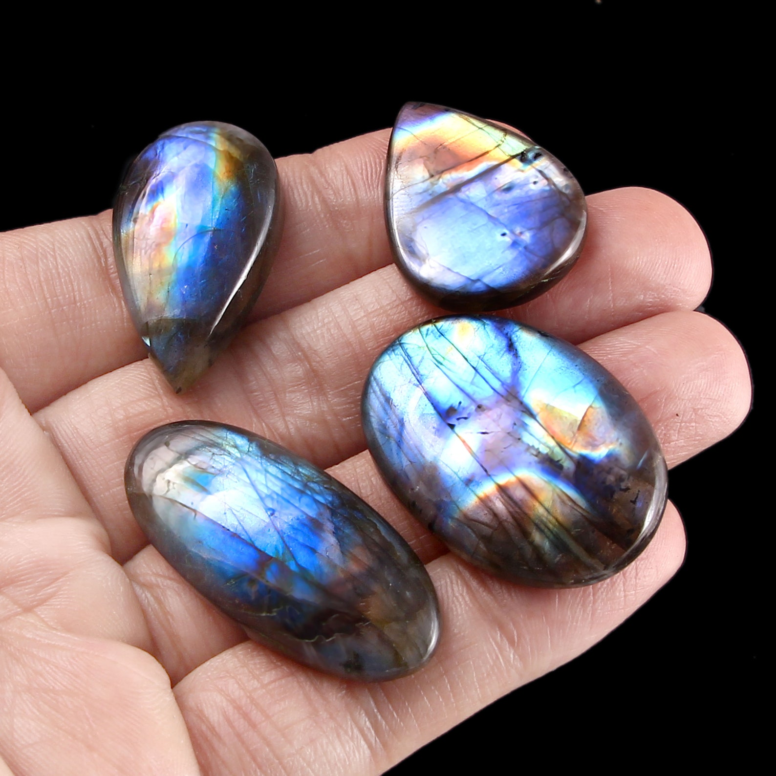 Labradorite Labradorite Mix Lot Flashy Fire Labradorite | Etsy