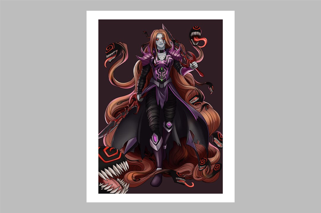 Wrath, Queen in Black - MCOC Mash up [art Print] - Etsy