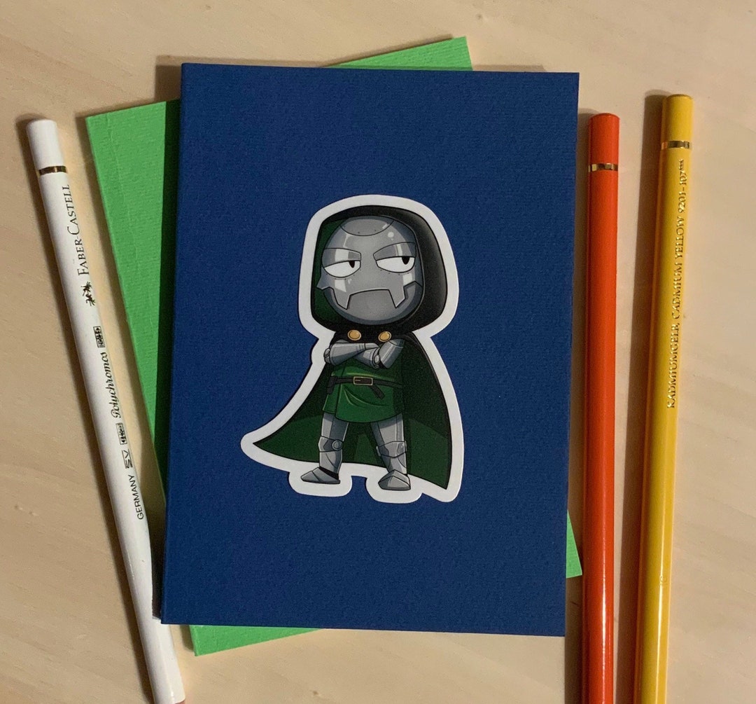 Doctor Doom - Matte Vinyl Sticker - Etsy
