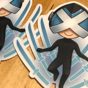 Professor X - Matte Vinyl Sticker - Etsy