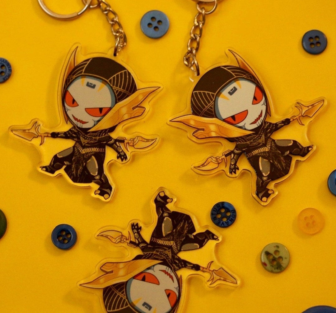 Corvus Glaive- Acrylic Charm Keychain - Etsy