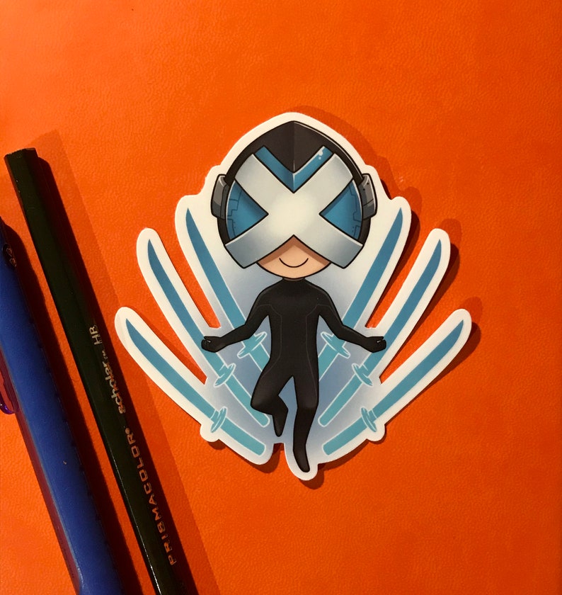 Professor X - Matte Vinyl Sticker - Etsy