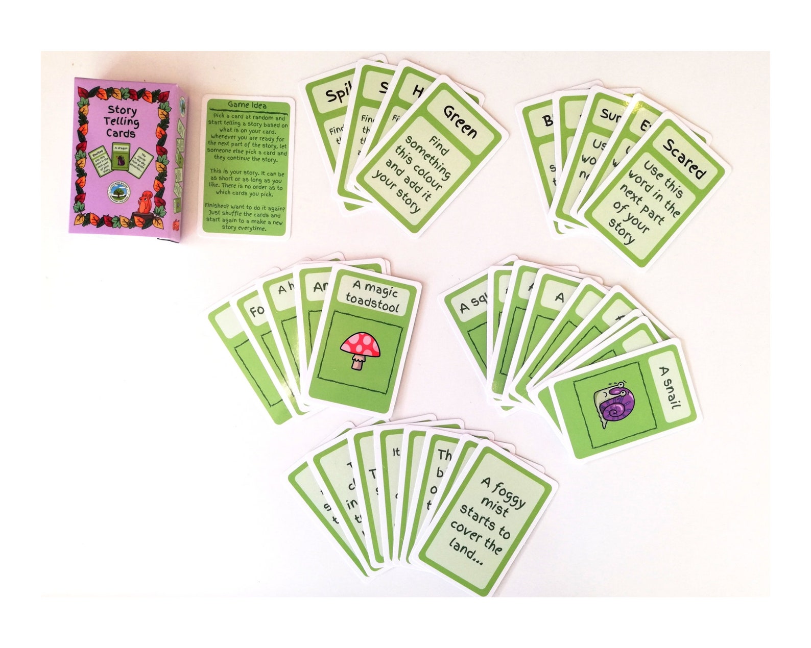 Story Telling Cards Game for Kids Imaginative Play Gift Educational ...
