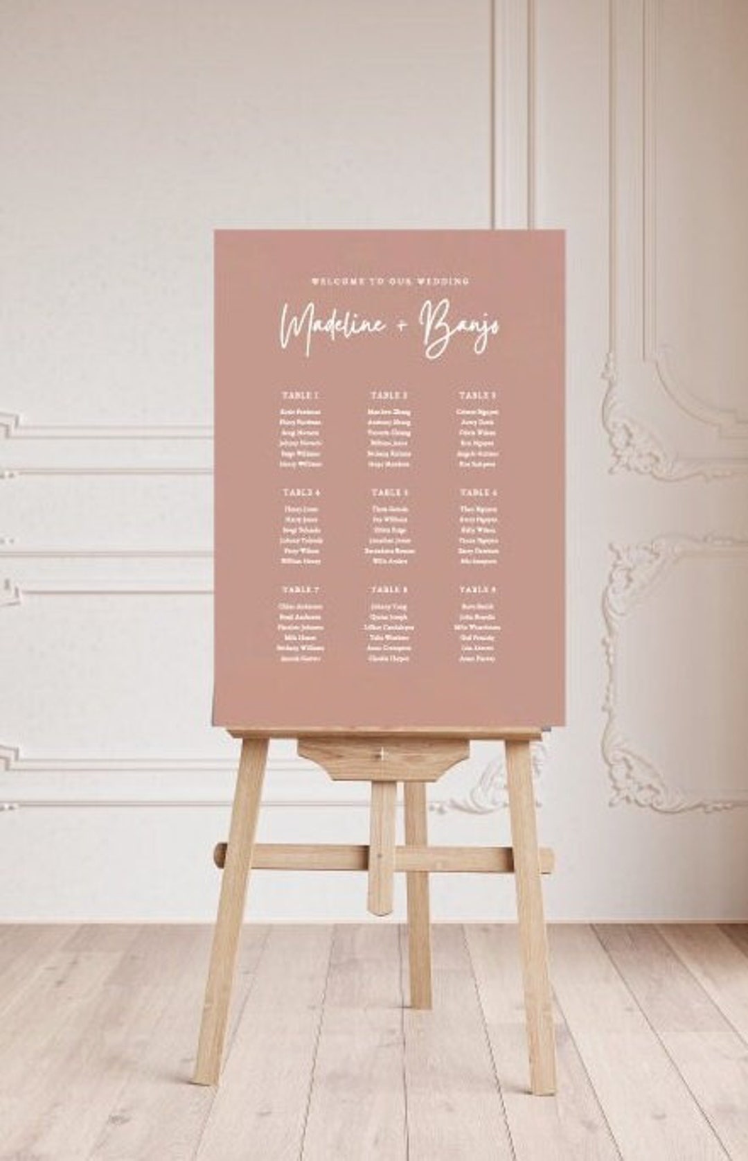 Guest Seating Sign | Seating Chart Sign | Wedding Seating Chart | Find ...