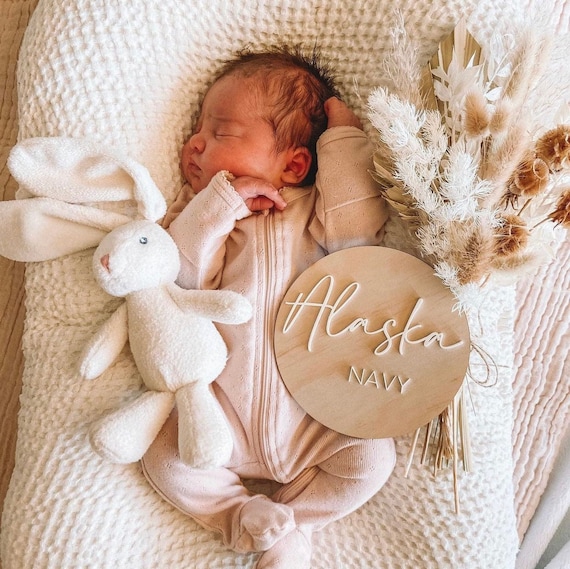 Baby Wood Signs