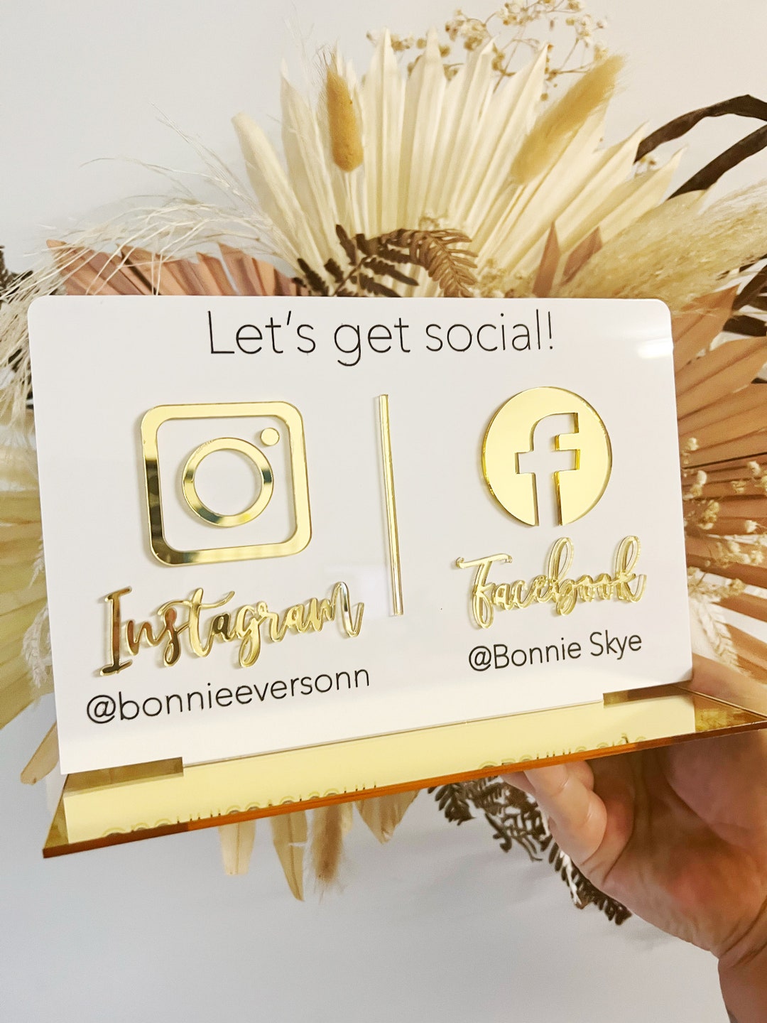 Social Media Sign - Etsy Australia