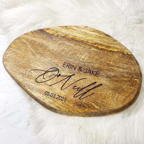 Personalised Engraved Acacia Chopping Board Gifts for - Etsy Australia