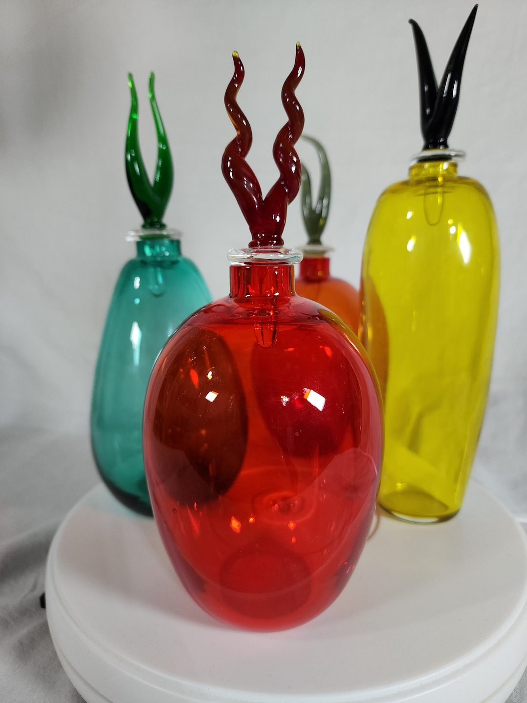 Murano Glass, Marchello Furlane, Signed, Rare, 1990 and 92 (choice of ...