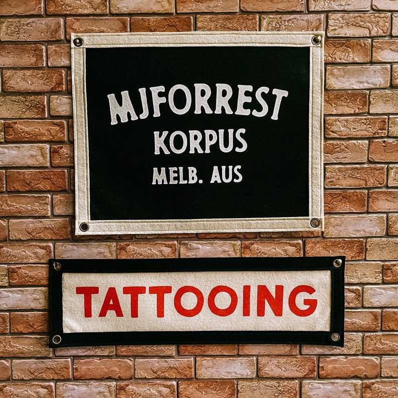 Custom Printed Felt Banner Felt Pennant Flag Banner - Etsy