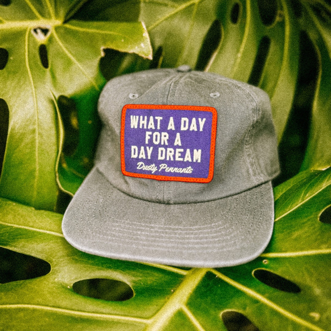 What a Day for a Daydream Patch Cap | Faded Unstructured Vintage Style ...