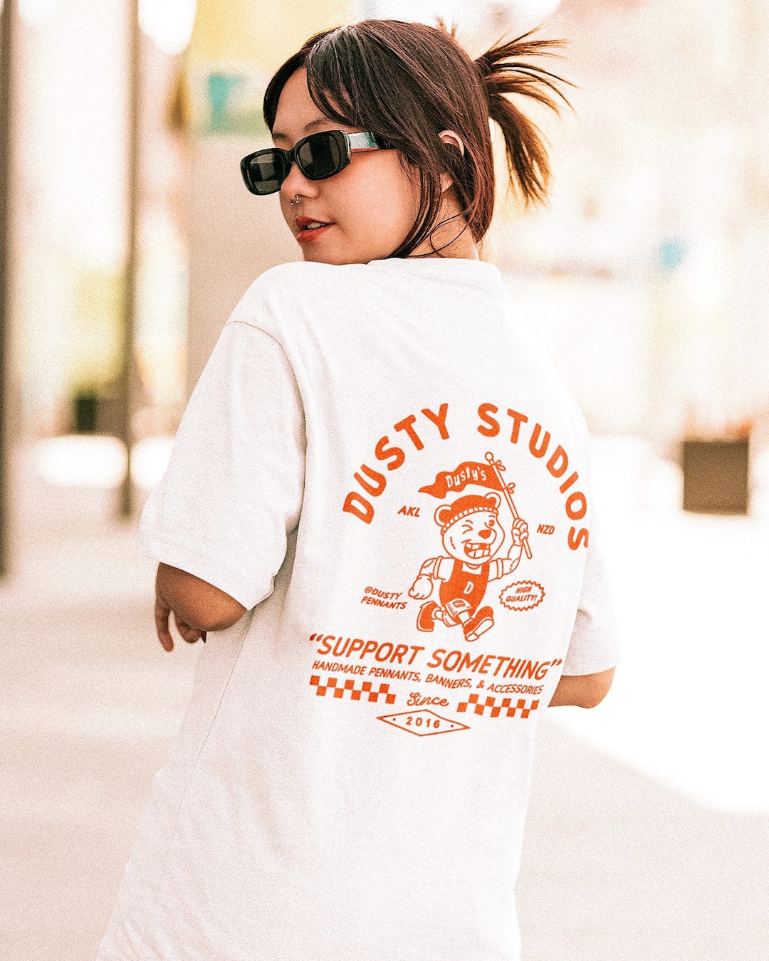 Dusty Studios Merch T-shirt | Support Something | Unisex Tee - Etsy