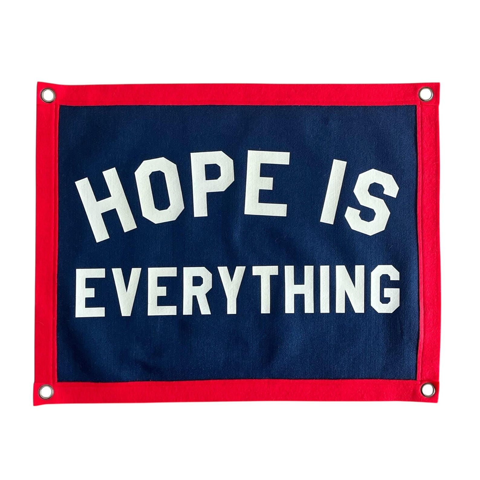 Hope is Everything Banner | Felt Wall Hanging | Vintage Banner | Home ...