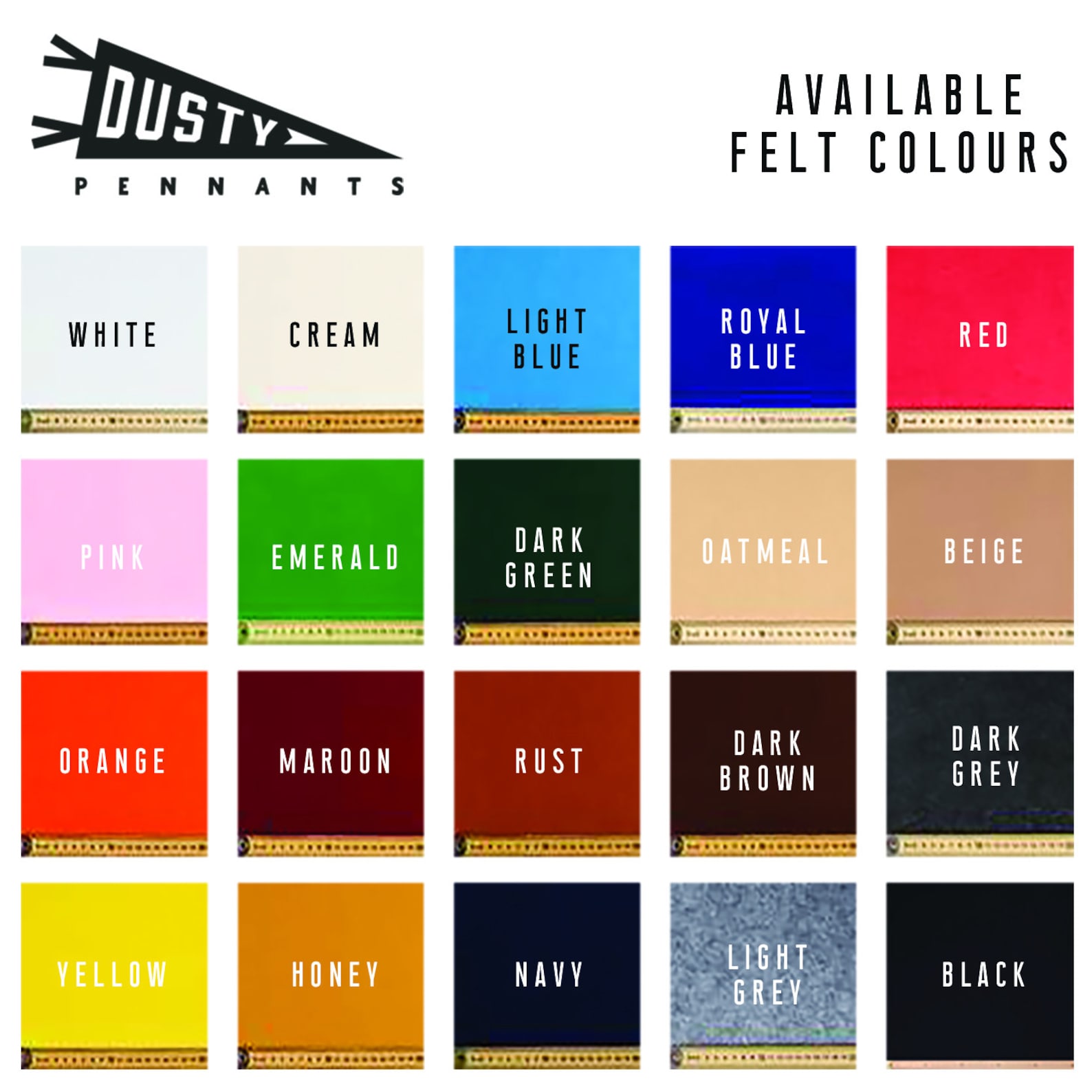 Custom Printed Felt Banner Felt Pennant Flag Banner - Etsy