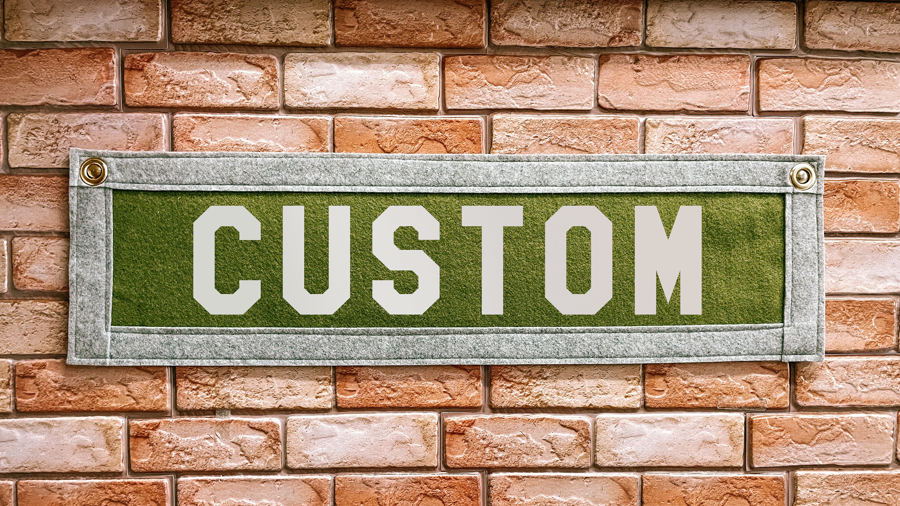 Custom Printed Felt Doorway Banner 7 X 24 Inch Felt | Etsy