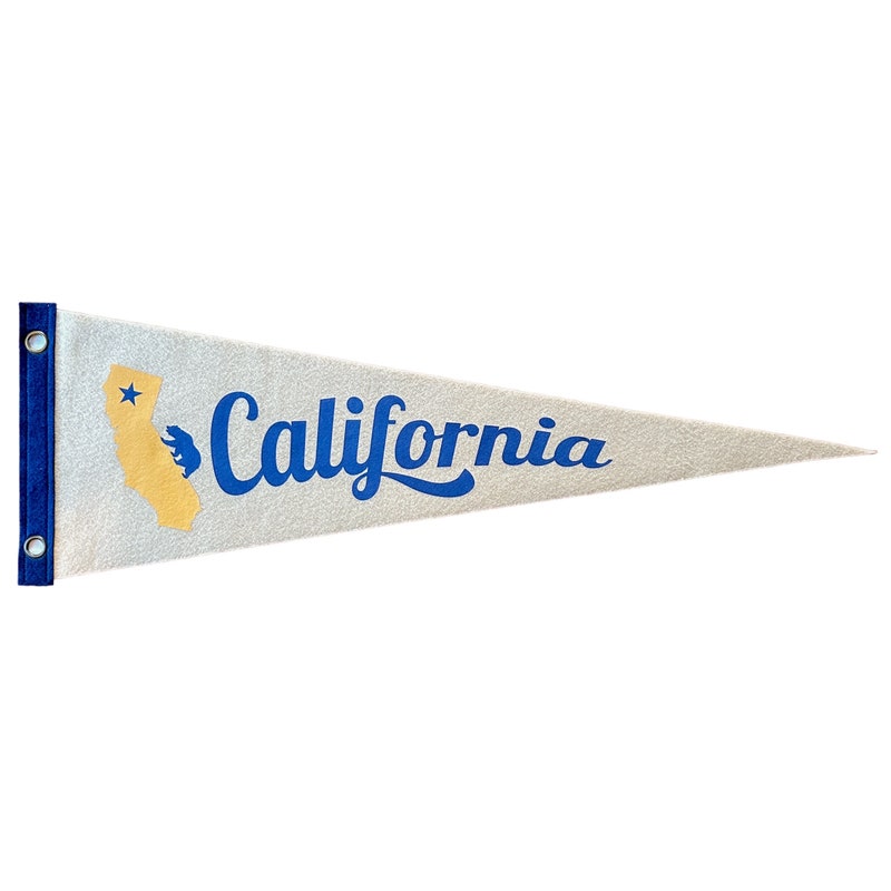 California Pennant - Etsy