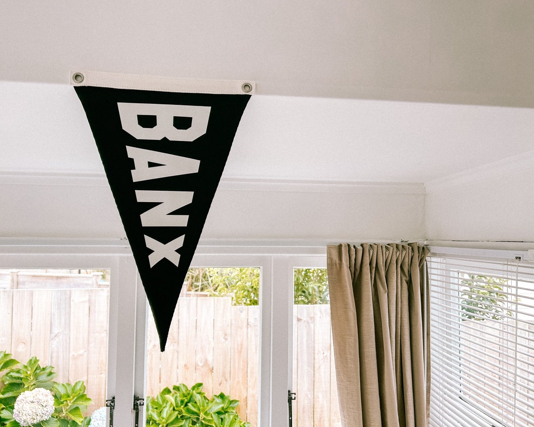 Custom Printed Canvas Pennant Flag | Pennant Banner | Wall Decor | Wall ...