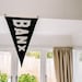Custom Printed Canvas Pennant Flag Pennant Banner Wall - Etsy