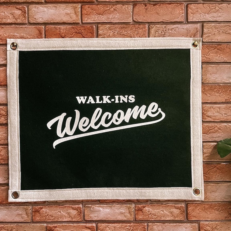 Walk in Welcome Sign - Etsy