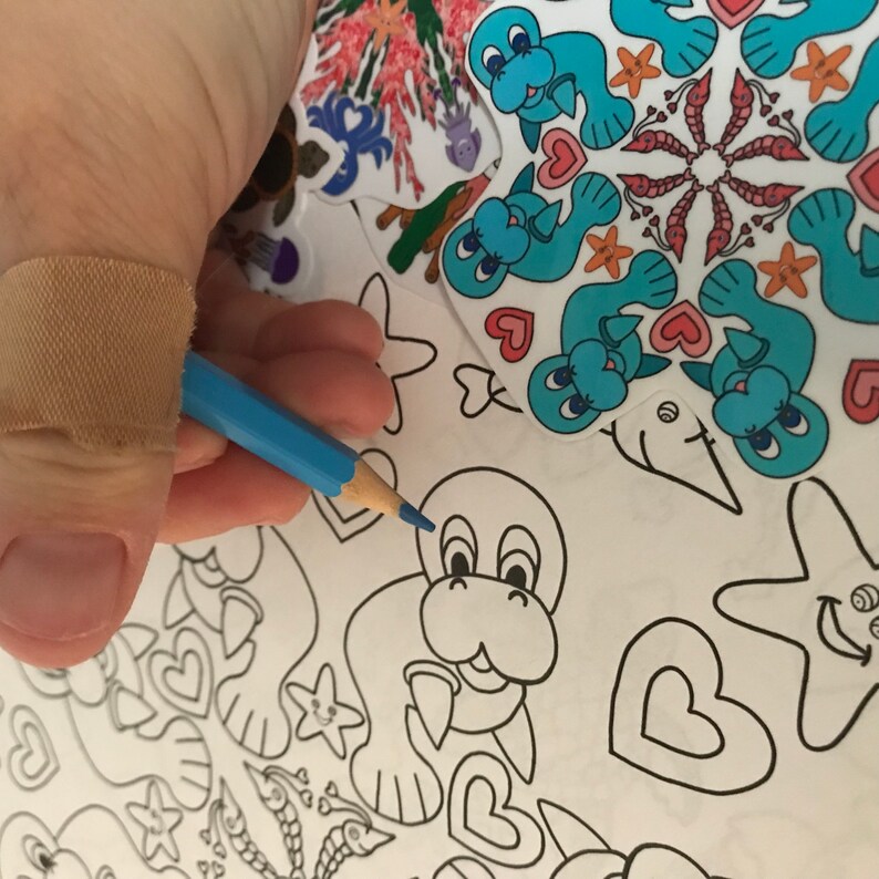 Sea Adventure Coloring Book Pages for Digital Download - Etsy