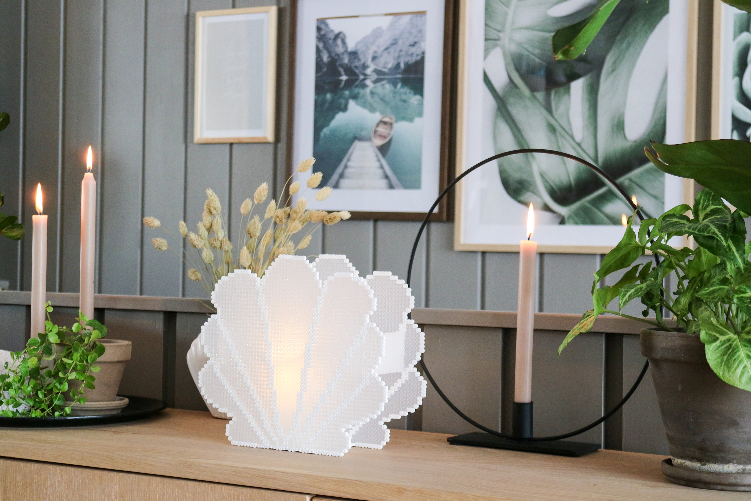 Shell Lamp -perler Beads Pattern PDF - Etsy