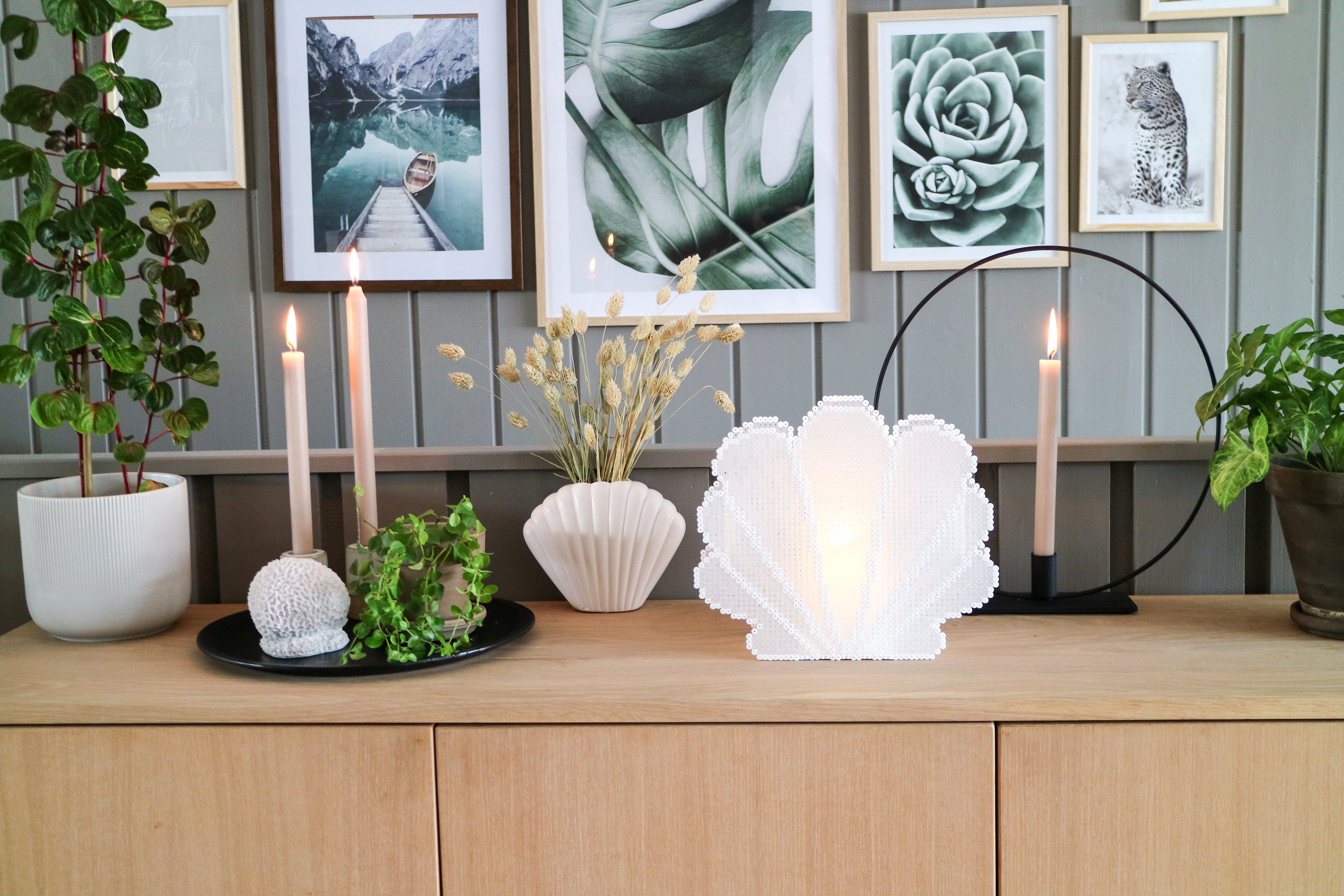 Shell Lamp -perler Beads Pattern PDF - Etsy