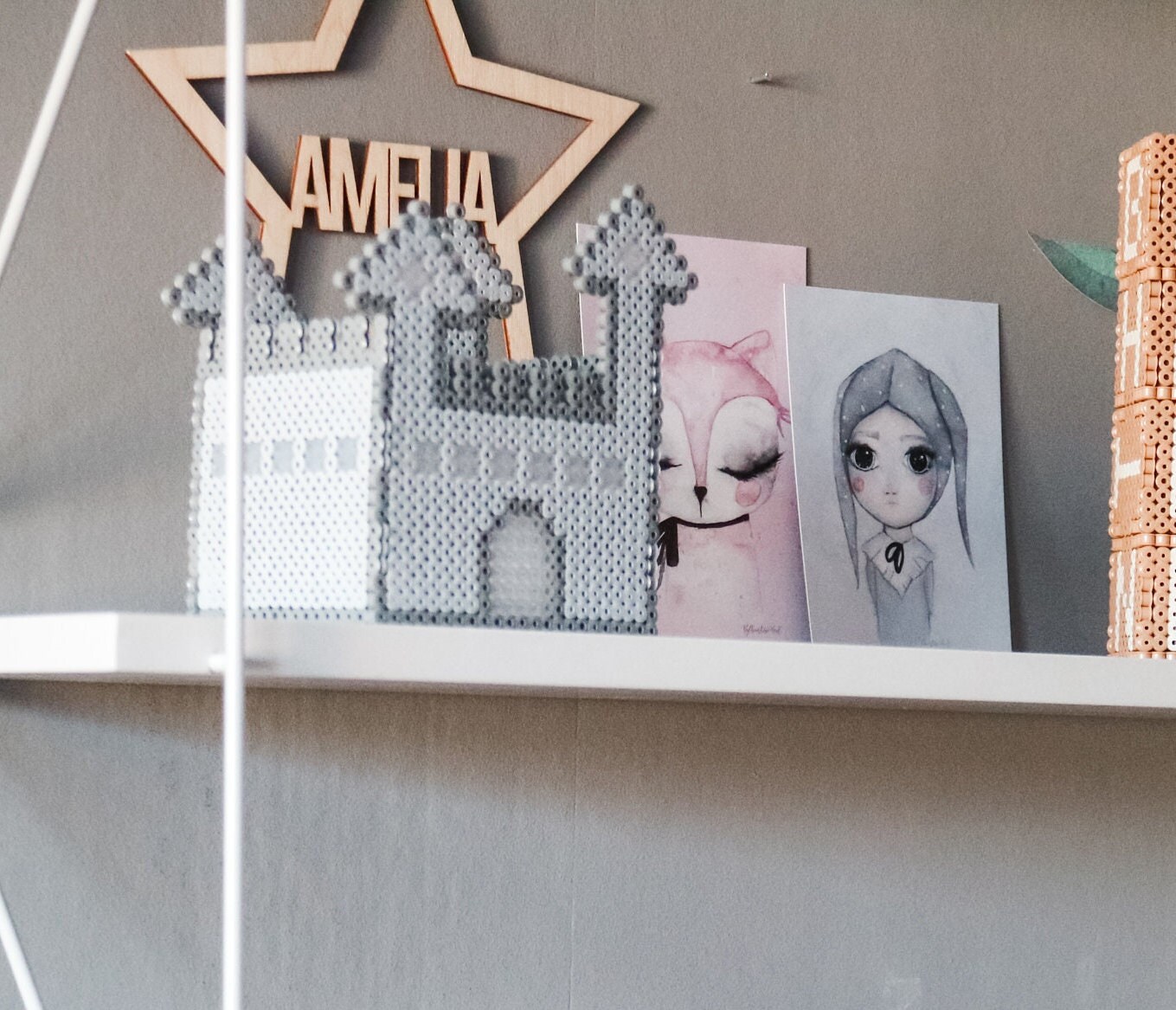 Castle-perler Beads Pattern PDF - Etsy