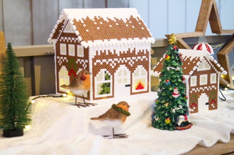 Christmas Houses -perler Beads Pattern PDF - Etsy Canada