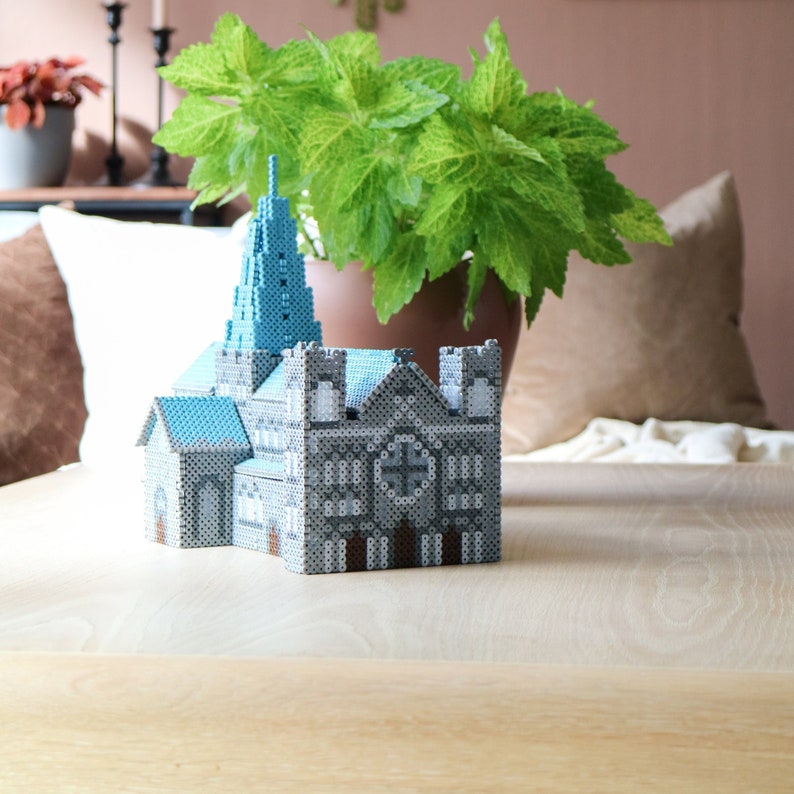 Gothic Cathedral "nidarosdomen" -perler Beads Pattern PDF - Etsy