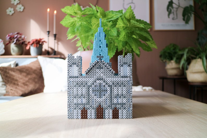 Gothic Cathedral nidarosdomen perler Beads Pattern PDF - Etsy