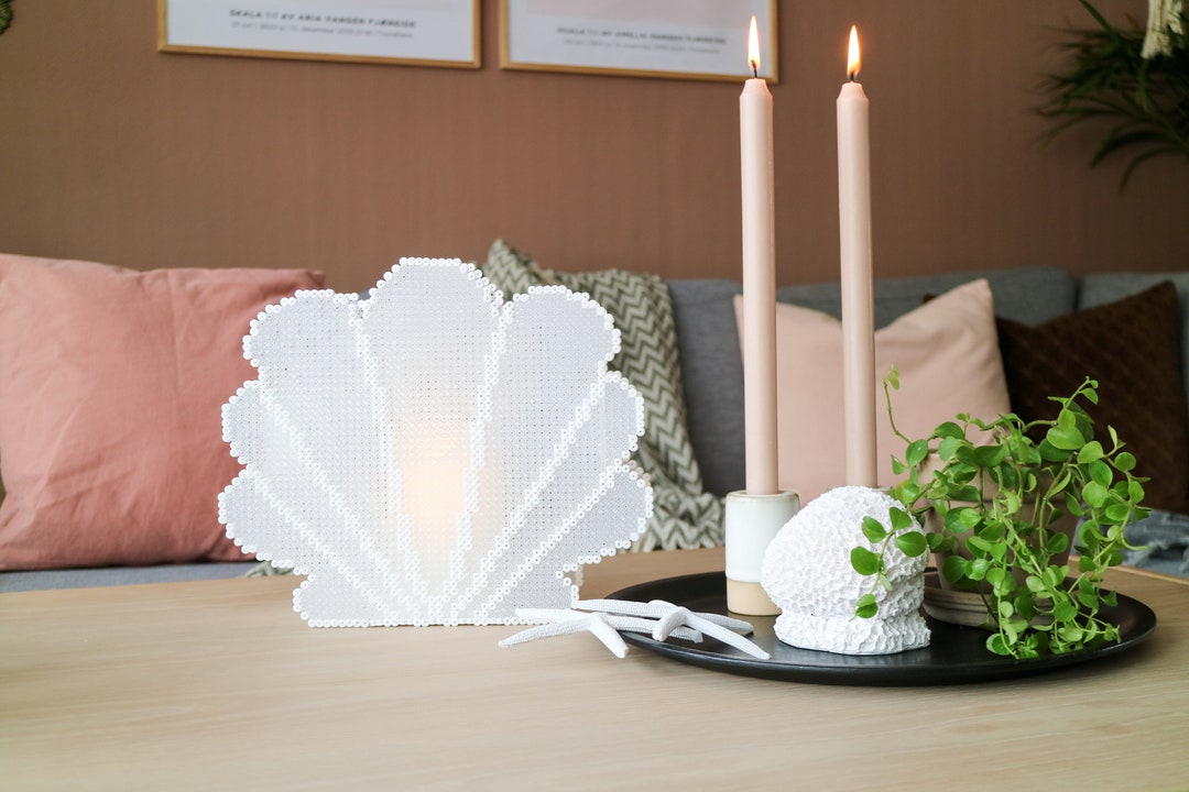 Shell Lamp -perler Beads Pattern PDF - Etsy