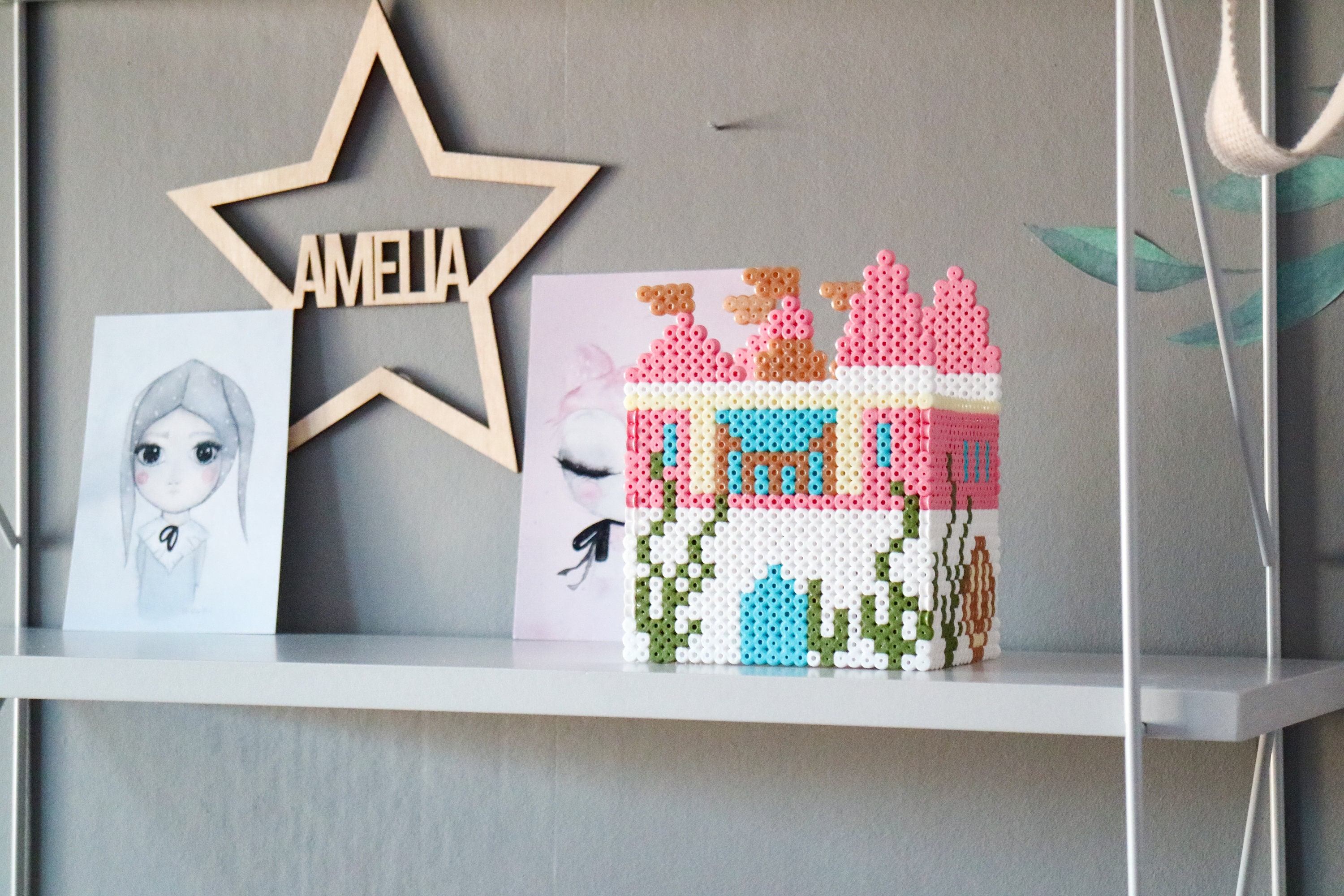 Sea Castle perler Beads Pattern PDF - Etsy