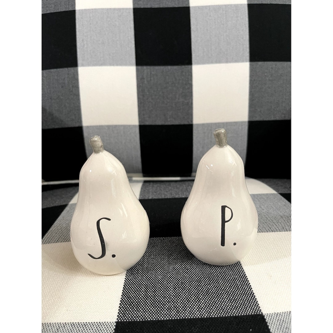 VHTF Rae Dunn Stem Print Salt & Pepper Shaker - Etsy