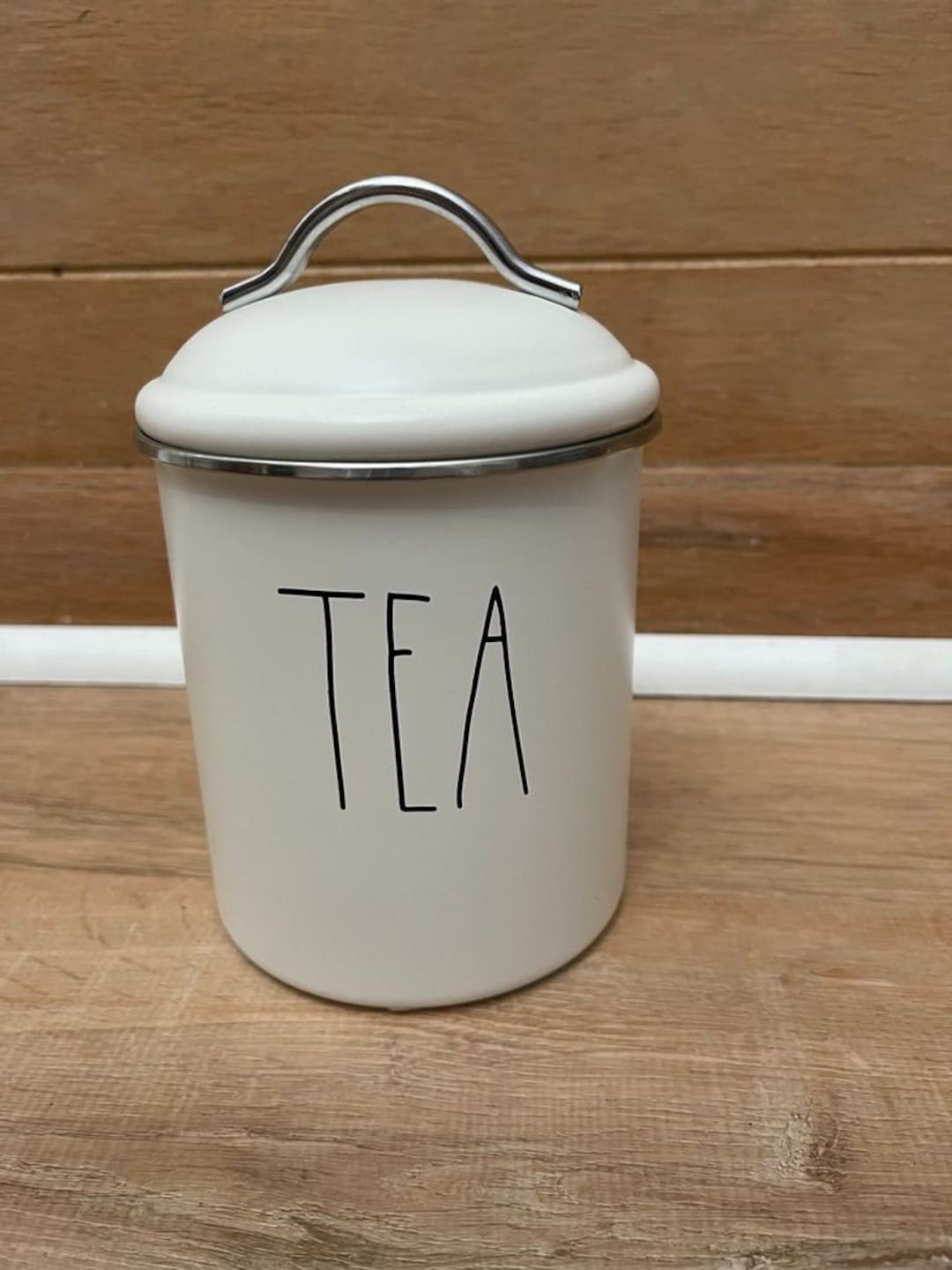 VHTF NWT Rae Dunn Tea Metal Canister - Etsy