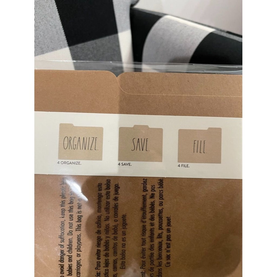 HTF NWT Rae Dunn Signature Collection File Folders - Etsy