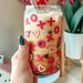 XOXO Beer Can Glass Valentines Day Coffee Glass Gift for Her Valentines ...