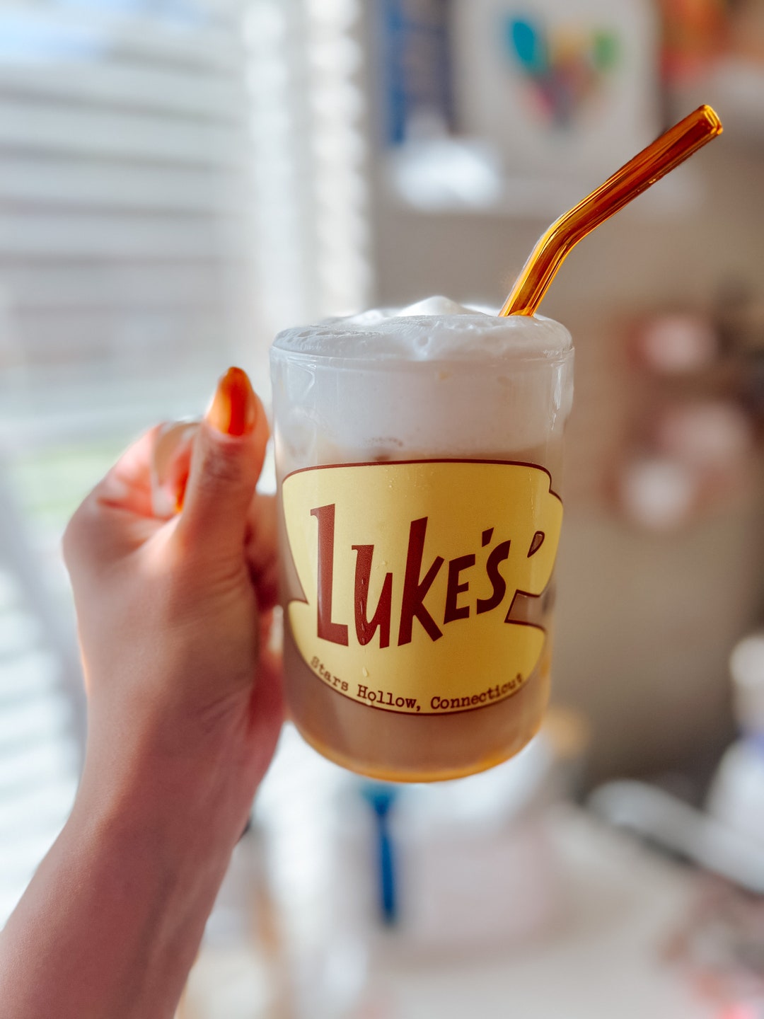 Luke’s Glass Mug | GG Glass Mug - Etsy
