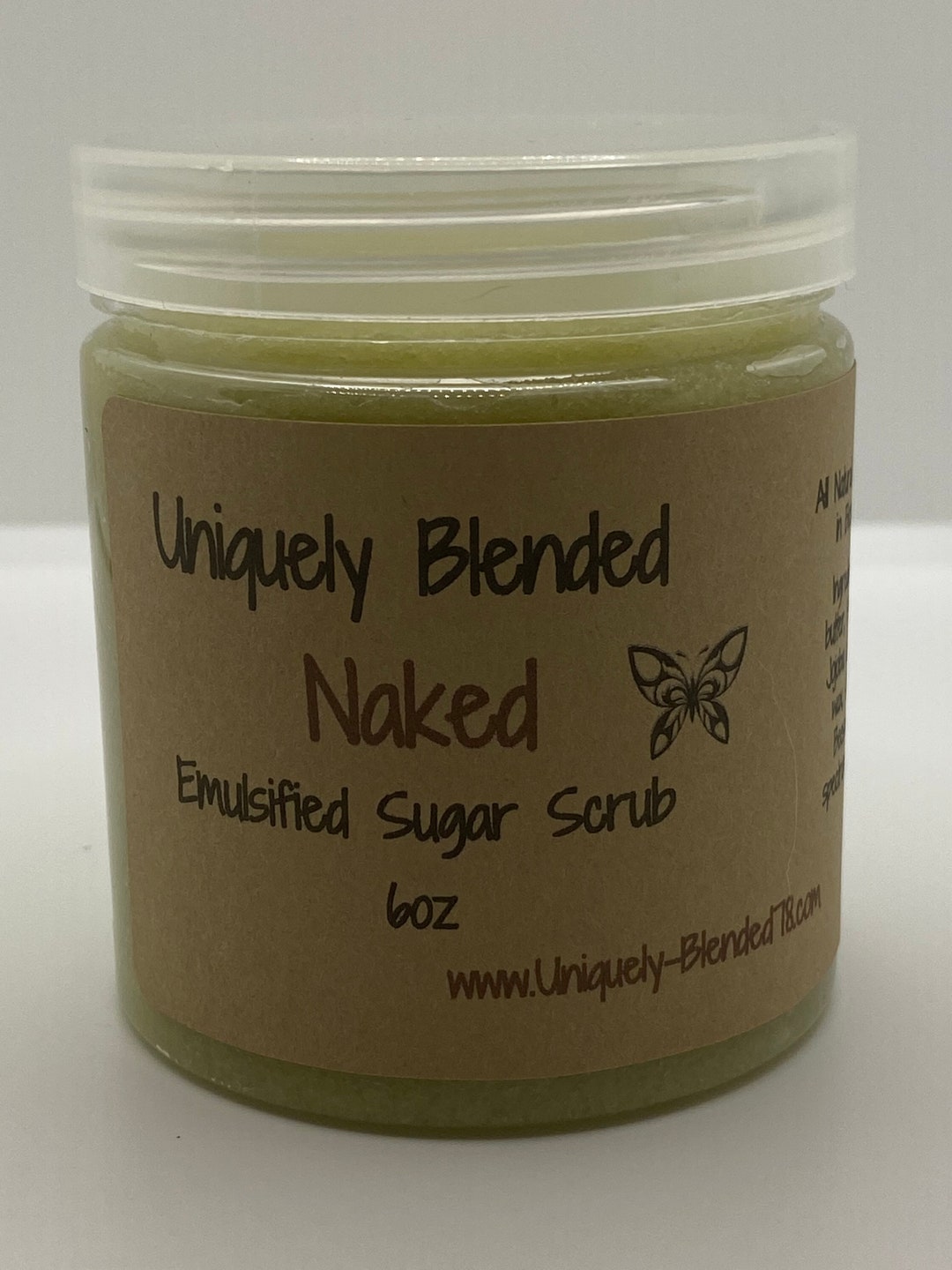 Emulsified Hemp Sugar Scrub - Etsy