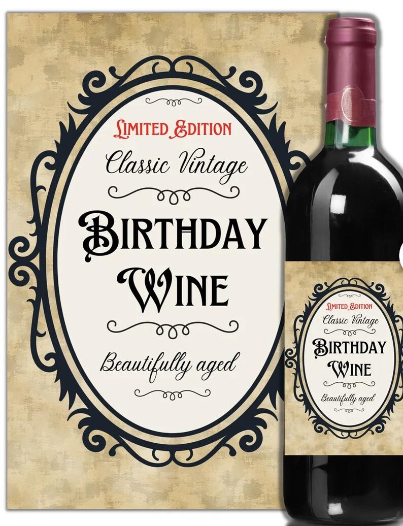 Fun Stickers for Wine Bottles - Etsy