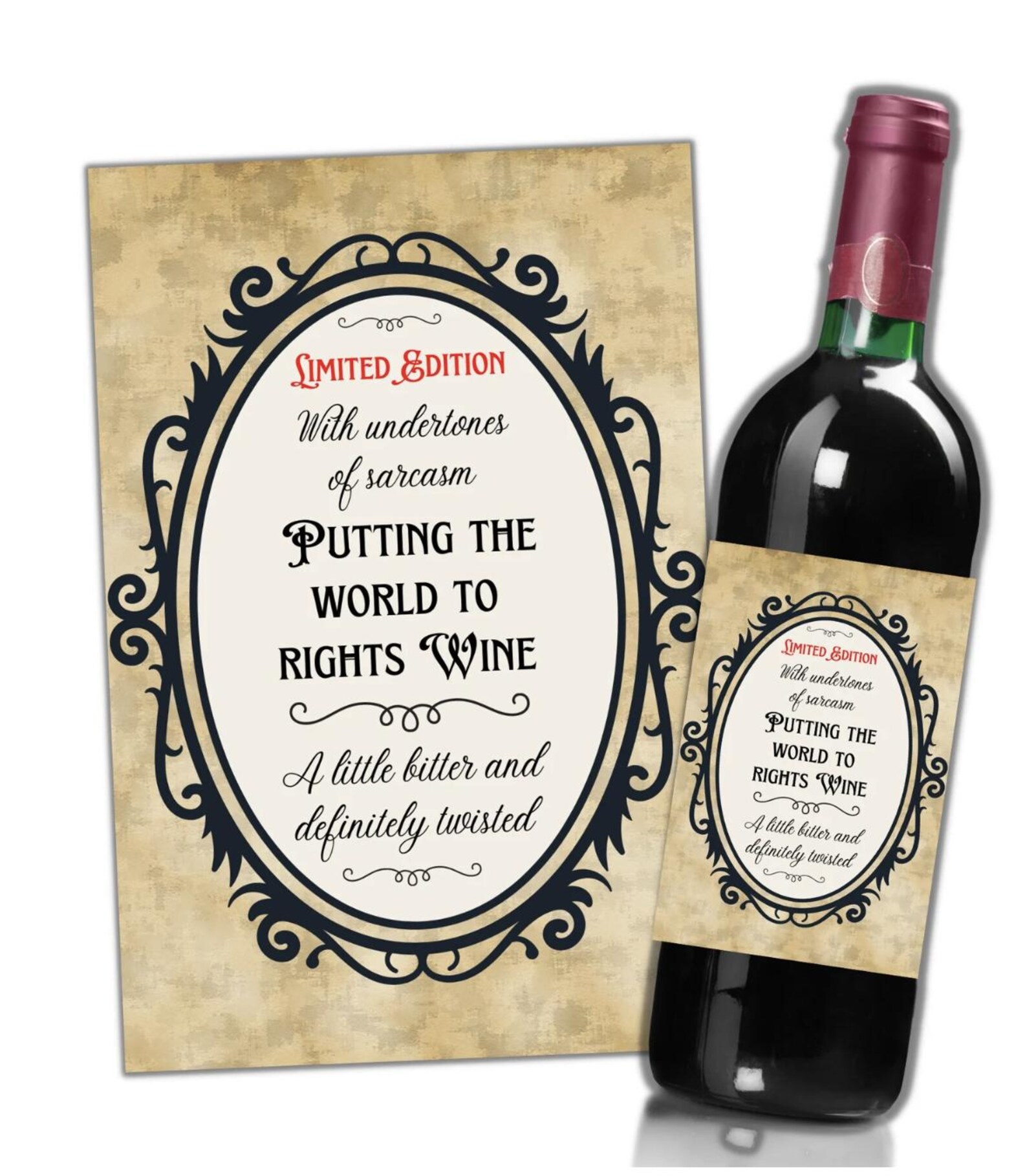 Fun Stickers for Wine Bottles - Etsy