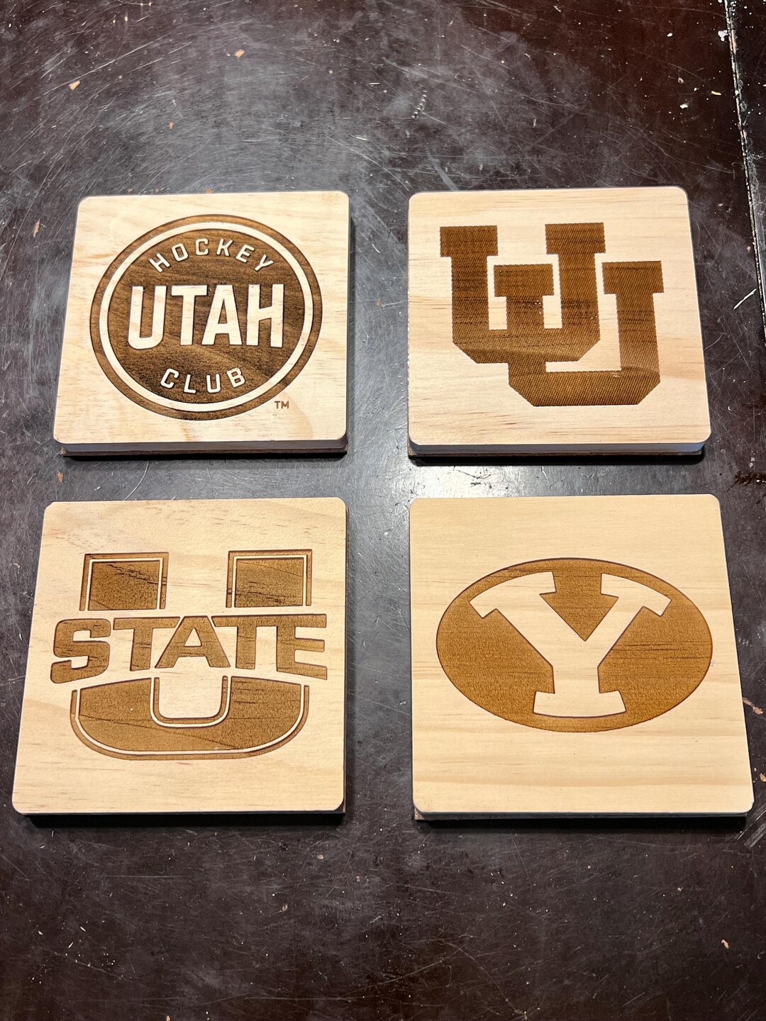 4” Custom Coasters - Etsy