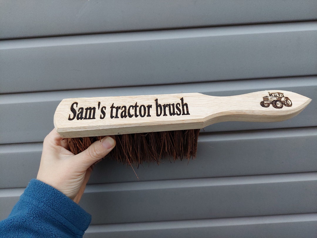Personalised Cab Brushes , Hand Brush, Tractor Lorry Cab Brush,bristle ...