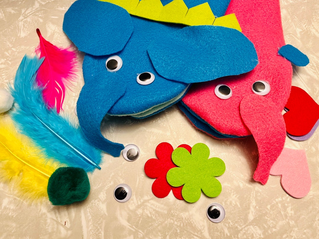 Learn to Craft - Kids Puppet Craft Kit - Etsy