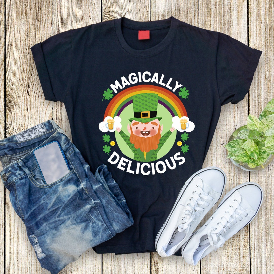 Magically Delicious St. Patrick's Day Graphic Tee - Etsy