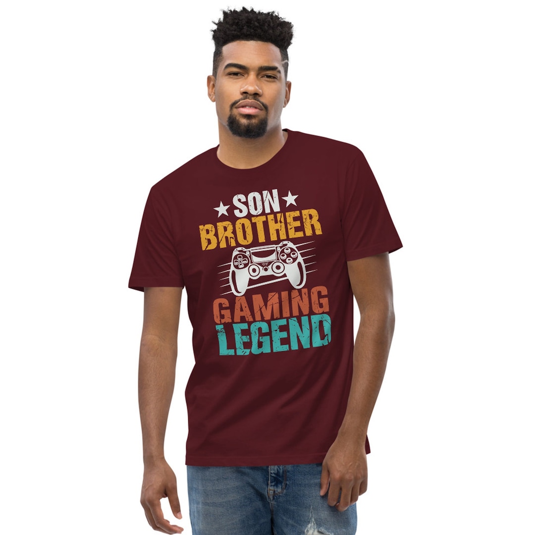 Son Brother Gaming Legend, Gaming Son, Gamer Shirt - Etsy