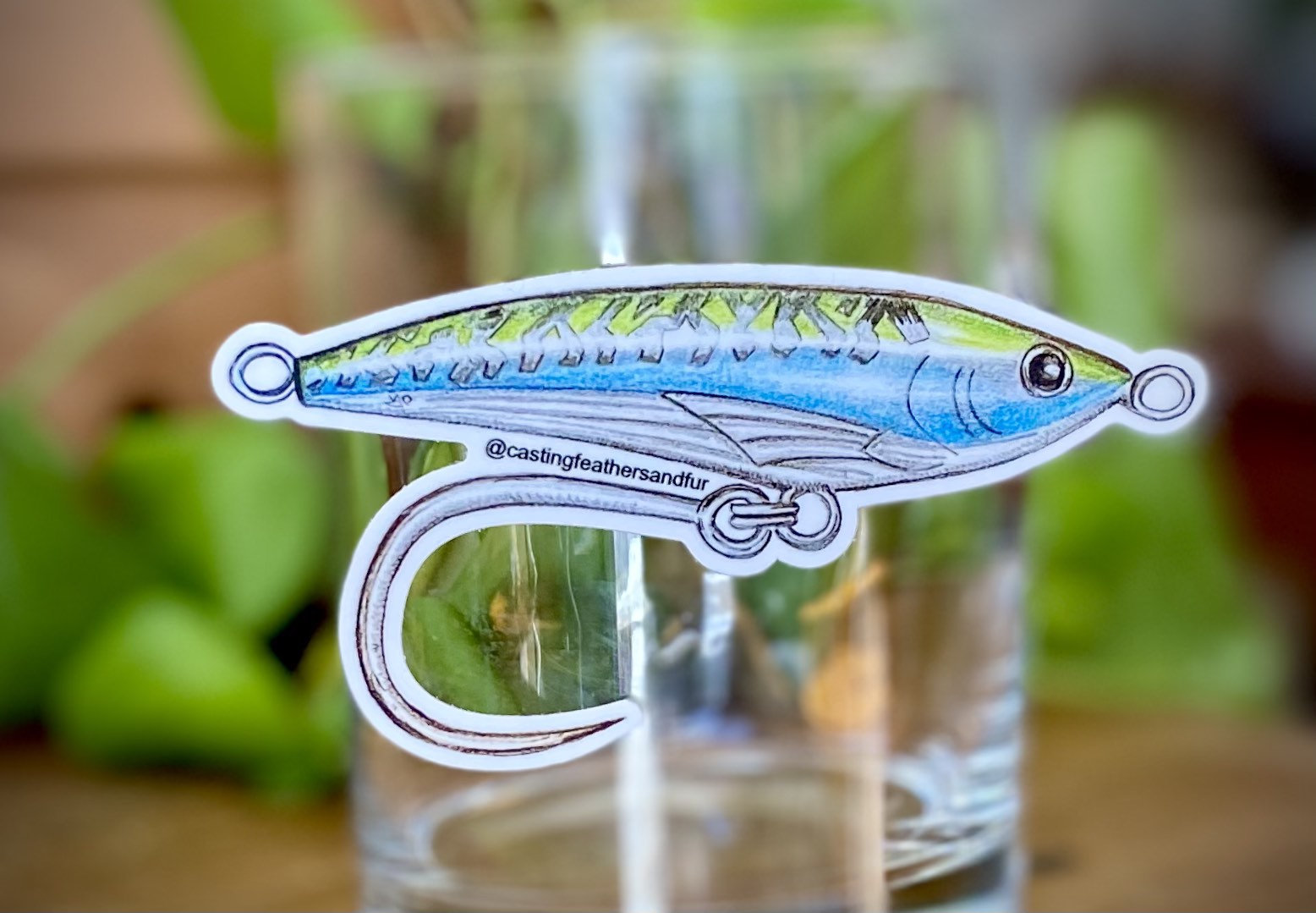 Big Hook Sticker | Etsy