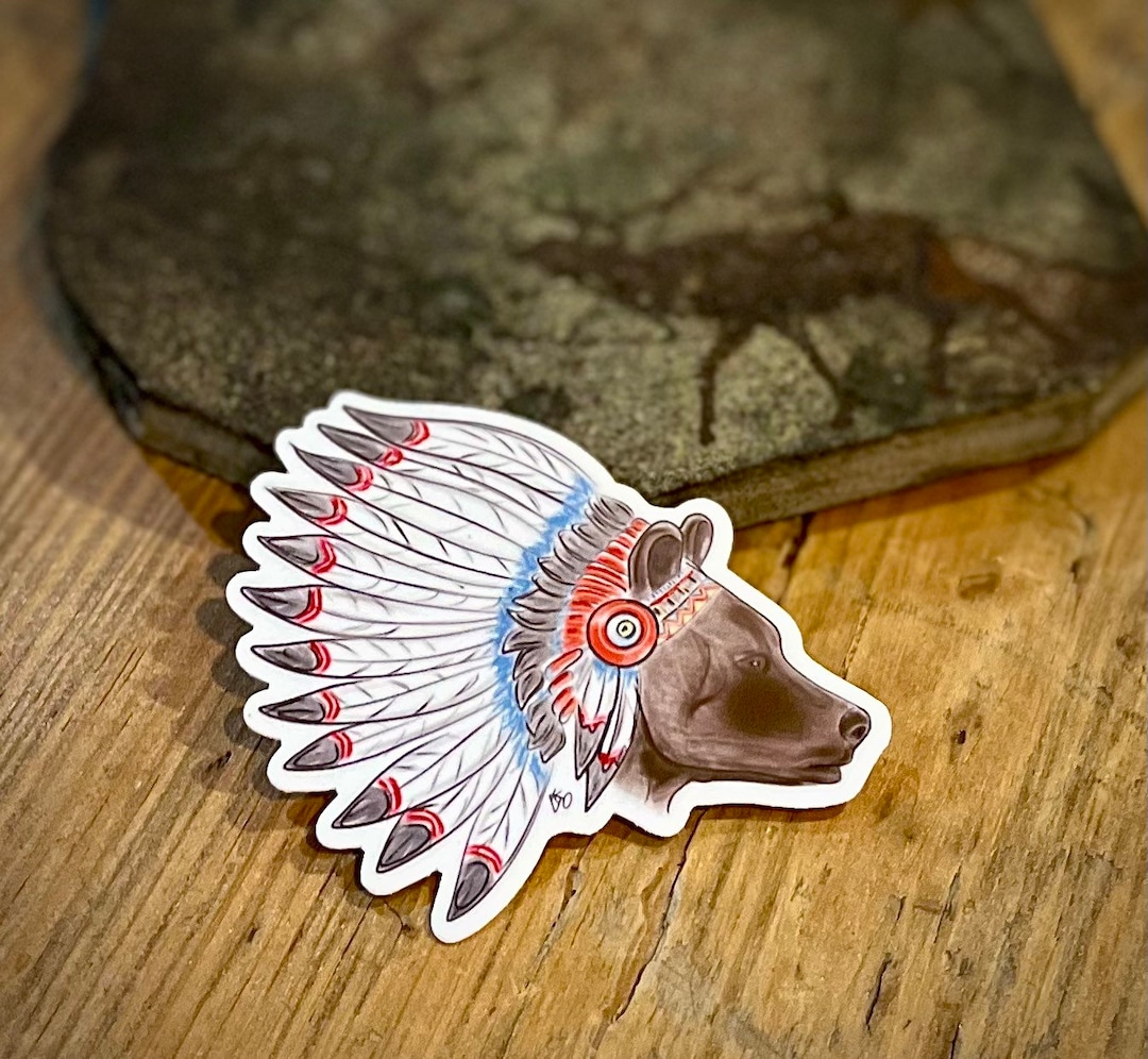 Spirit Bear Sticker - Etsy