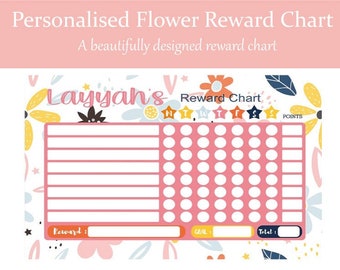 Flower Reward Chart - Etsy UK